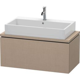 Duravit L-Cube Waschtisch-Unterschrank LC580307575 92 x 47,7 cm, leinen, f&uuml;r Konsole, 1 Auszug