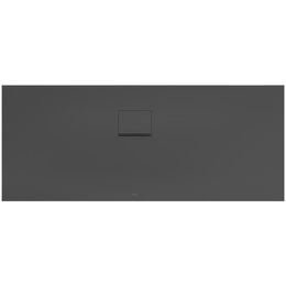 Villeroy & Boch Villeroy & Boch Squaro Infinity Duschwanne UDQ1770SQI2LV1S, 170 x 70 x 4 cm, anthrazit