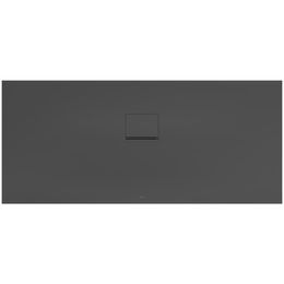 Villeroy & Boch Villeroy & Boch Squaro Infinity Duschwanne UDQ1775SQI2IV1S, 170 x 75 x 4 cm, anthrazit