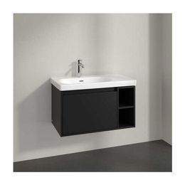 Villeroy & Boch Villeroy und Boch Skyla Waschtisch-Unterschrank C78800VL 1 Auszug, 772 x 436 x 439 mm, Volcano Black