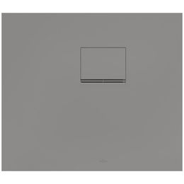 Villeroy & Boch Villeroy & Boch Squaro Infinity Duschwanne UDQ8070SQI2RV3S, 80 x 70 x 4 cm, grau