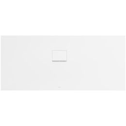 Villeroy & Boch Villeroy und Boch Squaro Infinity Duschwanne UDQ1775SQI2LVRW 170 x 75 x 4 cm, Stone White, Eck-Einbau links gegen Wand