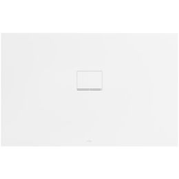 Villeroy & Boch Villeroy und Boch Squaro Infinity Duschwanne UDQ1490SQI2V-RW 140 x 90 x 4 cm, Stone White, universal einbaubar