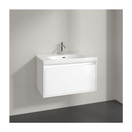 Villeroy & Boch Villeroy und Boch Skyla Waschtischunterschrank C78600VE 1 Auszug, 772 x 436 x 439 mm, Brilliant White