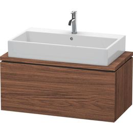 Duravit L-Cube Waschtisch-Unterschrank LC580302121 92 x 47,7 cm, nussbaum dunkel, f&uuml;r Konsole, 1 Auszug
