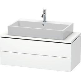Duravit L-Cube Waschtisch-Unterschrank LC580901818 102 x 47,7 cm, wei&szlig; matt, f&uuml;r Konsole, 2 Schubk&auml;sten