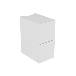 KEUCO Edition 11 Modul-Unterbauschrank 31314180000 35 x 70 x 53,5 cm, Lack Seidenmatt, Glas Cashmere klar