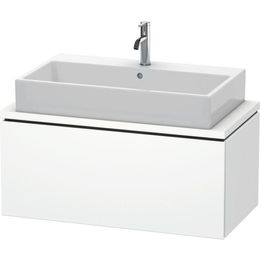 Duravit L-Cube Waschtisch-Unterschrank LC580301818 92 x 47,7 cm, wei&szlig; matt, f&uuml;r Konsole, 1 Auszug