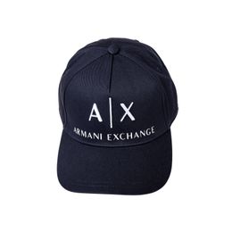 Armani Exchange Herren Snapback Cap "Cap", blau, Obermaterial: 100% Baumwolle CO., Caps