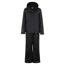 WHISTLER Kinder Regenanzug "Brookdale", schwarz, Gr. 40, unifarben, 100% Polyester, Sportanzüge, mit umwelfreundlicher Beschichtung
