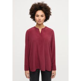 Eterna Damen Longbluse "LOOSE FIT", rot, Gr. 42, 100% Seide, Blusen