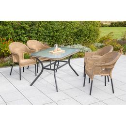 Gartentisch Merxx, B:85cm H:80cm T:150cm, grau, Outdoor, Tische, "Ravenna", 85x150 cm
