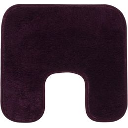 G&ouml;zze Badematte G&Ouml;ZZE, H:18mm, lila, Polyester, Badematten, "Rio Premium", Badteppich, Uni Farben, waschbar, rechteckig & rund erh&auml;ltlich