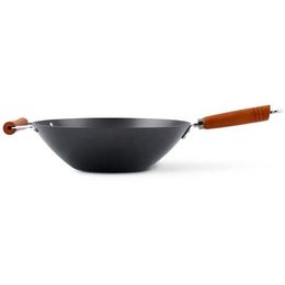 KEN HOM Wok "Classic", Ø 31cm + Höhe 12cm, grau, Pfannen, Ø 31 cm