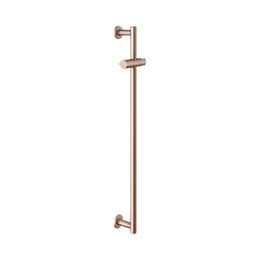 KEUCO IMXO Brausestange 59585290901 H&ouml;he 855mm, Brauseschieber, Rosetten rund, rotgold geb&uuml;rstet
