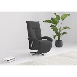 Sit & More TV-Sessel SIT & MORE, B:74cm H:112cm T:82cm, braun, 95% Polyester, 5% Polyamid, Sessel, "Zoe, inkl. Kopfteilverstellung & 360 Drehfunktion",