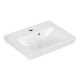 Villeroy & Boch Villeroy & Boch Waschtisch Subway 2.0 7315F001 50 x 40 cm, weiss, mit Hahnloch und &Uuml;berlauf