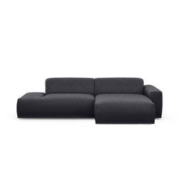 Big-Sofa Trendmanufaktur, B:277cm H:72cm T:107cm, grau, 92% Polyester, 8% Nylon, Sofas, "Braga, mit hochwertigem Kaltschaum, Megasofa, in Cord
