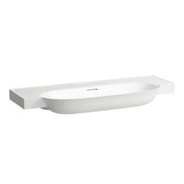 Laufen The new classic Aufsatzwaschtisch H8138584001091 120x48cm, unterbauf&auml;hig, mit &Uuml;berlauf, ohne Hahnloch, LCC