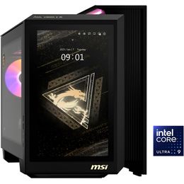 MSI Gaming-PC "MEG Vision X AI 2NVZ9-006DE", Microsoft Windows 11 Home, 64 GB RAM 2.000 GB SSD, schwarz, Desktop-PCs
