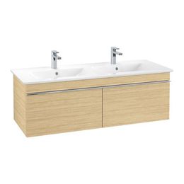Villeroy & Boch Villeroy und Boch Venticello Waschtisch-Unterschrank A93901VJ 125,3 x 42 x 50,2 cm, Griff Chrom, nordic oak