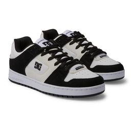 DC Shoes Herren Sneaker "Manteca Se", Gr. 8, weiß, Obermaterial: Leder / Futter: Textil / Außensohle: Gummi, Schuhe