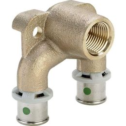Viega Sanfix-P Doppelwandscheibe 303044 Rotguss, 20xRp 1/2x20mm, SC-Contur