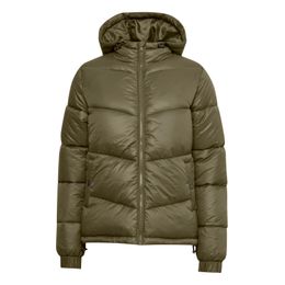 oxmo Damen Steppjacke "Steppjacke OXTabea", grün, Gr. L, Obermaterial: 100% Nylon NY., Jacken