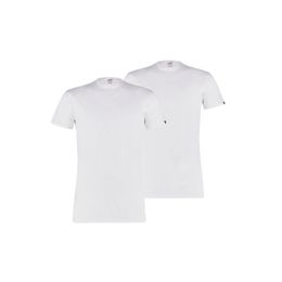 Puma Herren T-Shirt "T-Shirt 2er Pack", weiß, Gr. M, Obermaterial: 100% Baumwolle CO., Shirts