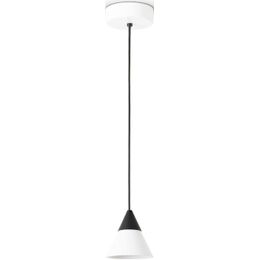 Paco Home Pendelleuchte "CLEA", Ø 10cm H: 10,5cm, schwarz, Esszimmer, Leuchten, LED Hängelampe Wohnzimmer Esszimmer Küchenlampe Hängend