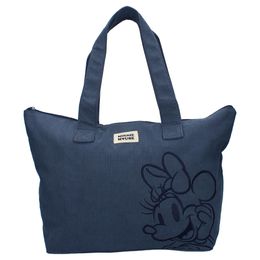 Vadobag Damen Henkeltasche, blau, Kunstfaser, bedruckt, Taschen, mit tollem Minnie Mouse-Motiv