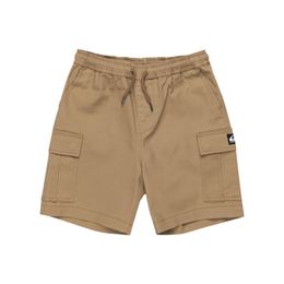 Quiksilver Jungen Bermudas "Taxer", grau, Gr. 16, 59% Polyester, 40% Baumwolle, 1% Elasthan, Hosen