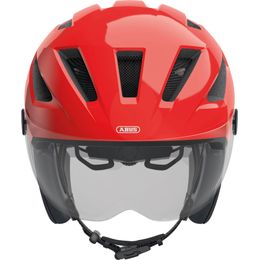 Abus Fahrradhelm "PEDELEC 2.0 ACE", S Kopfumfang: 51cm - 55cm, rot, Helme