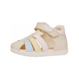 Geox Baby Lauflernschuh "Geox Halbschuhe Leder/Synthetik", Gr. 23, beige, Leder, Synthetik, Schuhe