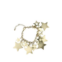 Damen Armband "Sternchen", gold, Collezione Alessandro, Metall, Armbänder