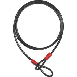 Abus Schlossverl&auml;ngerung "Cobra 8/250 black", B/L: 250cm, rot, Seile