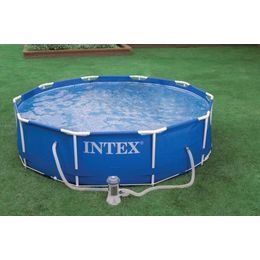 Framepool Intex, H:76cm &Oslash;:305cm, blau, Schwimmbecken, "Metal Frame", &Oslash;xH: 305x76 cm