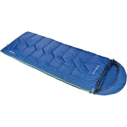 High Peak Deckenschlafsack "Vagabond 300", B/L: 80cm x 230cm, Reißverschluss links, blau, Schlafsäcke, Dura Loft H1 Polyester receycelt