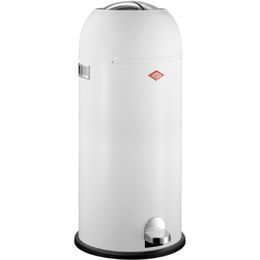 Wesco M&uuml;lleimer "Kickmaster Maxi", B/H/T: 37,5cm x 83cm x 37,5cm, 40 l, wei&szlig;, K&uuml;che, M&uuml;lleimer, Abfallsammler mit D&auml;mpfer, 40 Liter