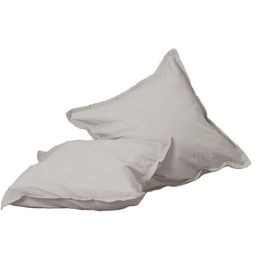 Kissenbez&uuml;ge Primera, B:80cm L:80cm, beige, Renforc&eacute;, Obermaterial: 100% Baumwolle, Kinderzimmer, Kissenbez&uuml;ge, "Kissenbez&uuml;ge &raquo;Stone Washed&laquo;, Primera