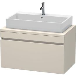 Duravit DuraStyle Waschtisch-Unterschrank DS531309191 90 x 54,8 cm, taupe, f&uuml;r Konsole, 1 Auszug