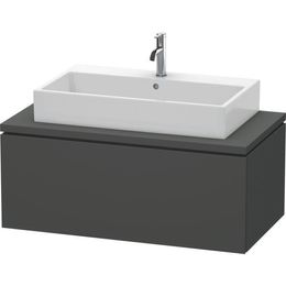 Duravit L-Cube Waschtisch-Unterschrank LC581404949 102 x 54,7 cm, graphit matt, f&uuml;r Konsole, 1Auszug