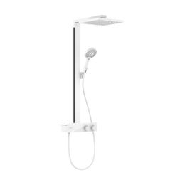 Hansgrohe Raindance E Duschsystem 27361700 1jet, mit ShowerTablet 350 Thermostat, wei&szlig; matt