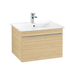 Villeroy & Boch Villeroy und Boch Venticello Waschtisch-Unterschrank A93301VJ 60,3 x 42 x 50,2 cm, Griff Chrom, nordic oak