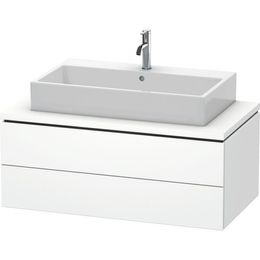 Duravit L-Cube Waschtisch-Unterschrank LC581901818 102 x 54,7 cm, wei&szlig; matt, f&uuml;r Konsole, 2 Schubk&auml;sten