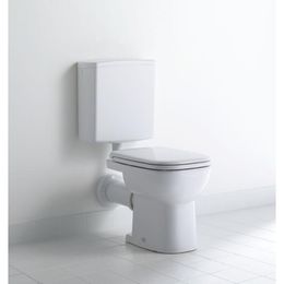 Duravit D-Code Stand Tiefsp&uuml;l WC 2108092000 Wei&szlig; Hochglanz, HygieneGlaze, Abgang waagerecht
