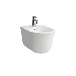 Laufen The new classic Wand-Bidet H8308517573021 37x53cm, Hahnloch, ohne seitliches Loch f&uuml;r Wasseranschluss, wei&szlig; matt
