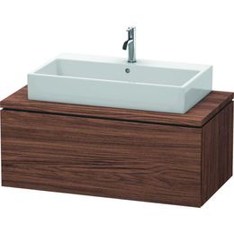 Duravit L-Cube Waschtisch-Unterschrank LC581402121 102 x 54,7 cm, nussbaum dunkel, f&uuml;r Konsole, 1Auszug