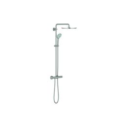 Grohe Euphoria 310 Duschsystem 26075DC0 supersteel, mit Brausethermostat f&uuml;r Wandmontage