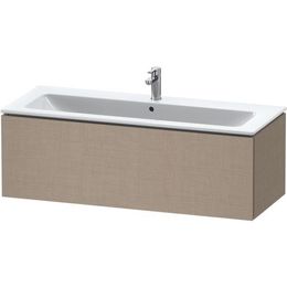 Duravit L-Cube Waschtisch-Unterschrank LC614307575 122 x 48,1 cm, leinen, 1 Auszug, wandh&auml;ngend